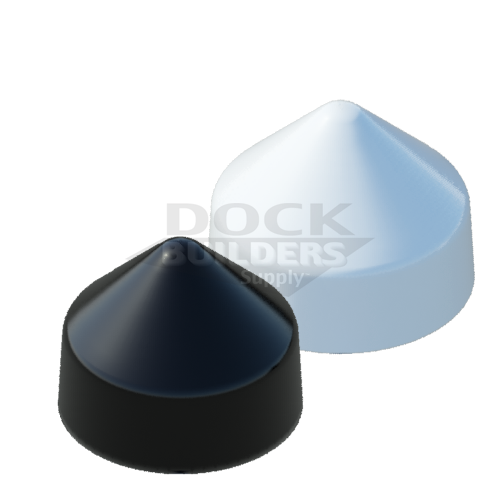 Round Cone Piling Caps - Piling Caps - Dock Accessories - Shop by Category